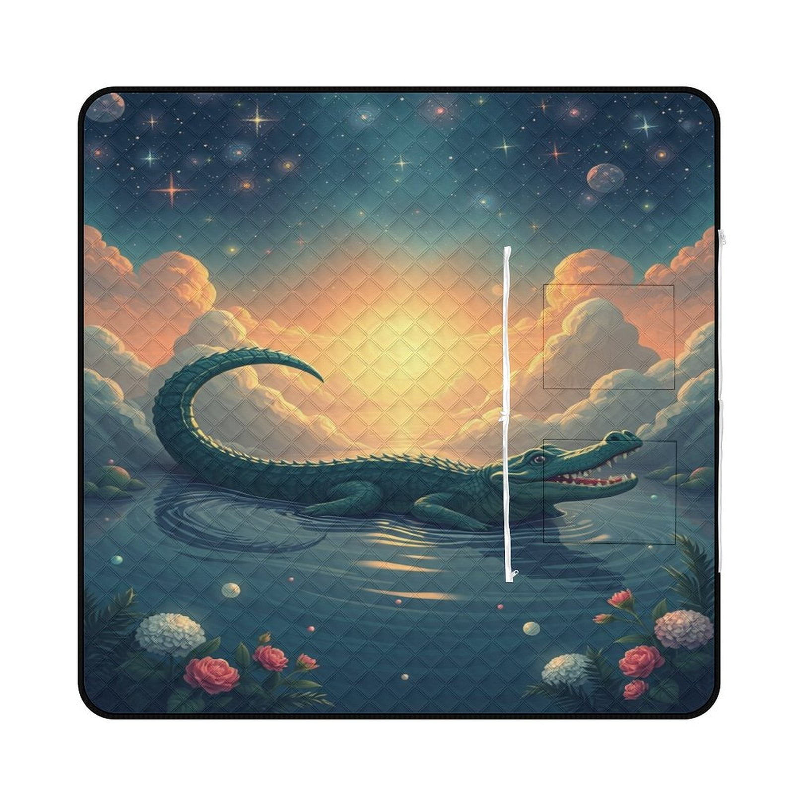 Gator Cosmic Sunset Portable Waterproof Outdoor Picnic Mat Camping Tent ...