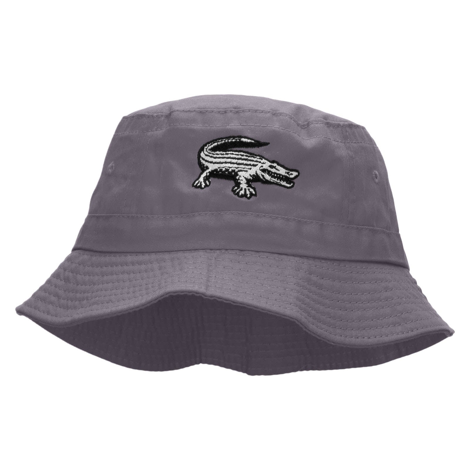 Gator Embroidered Bucket Hat - Charcoal OSFM - Walmart.com