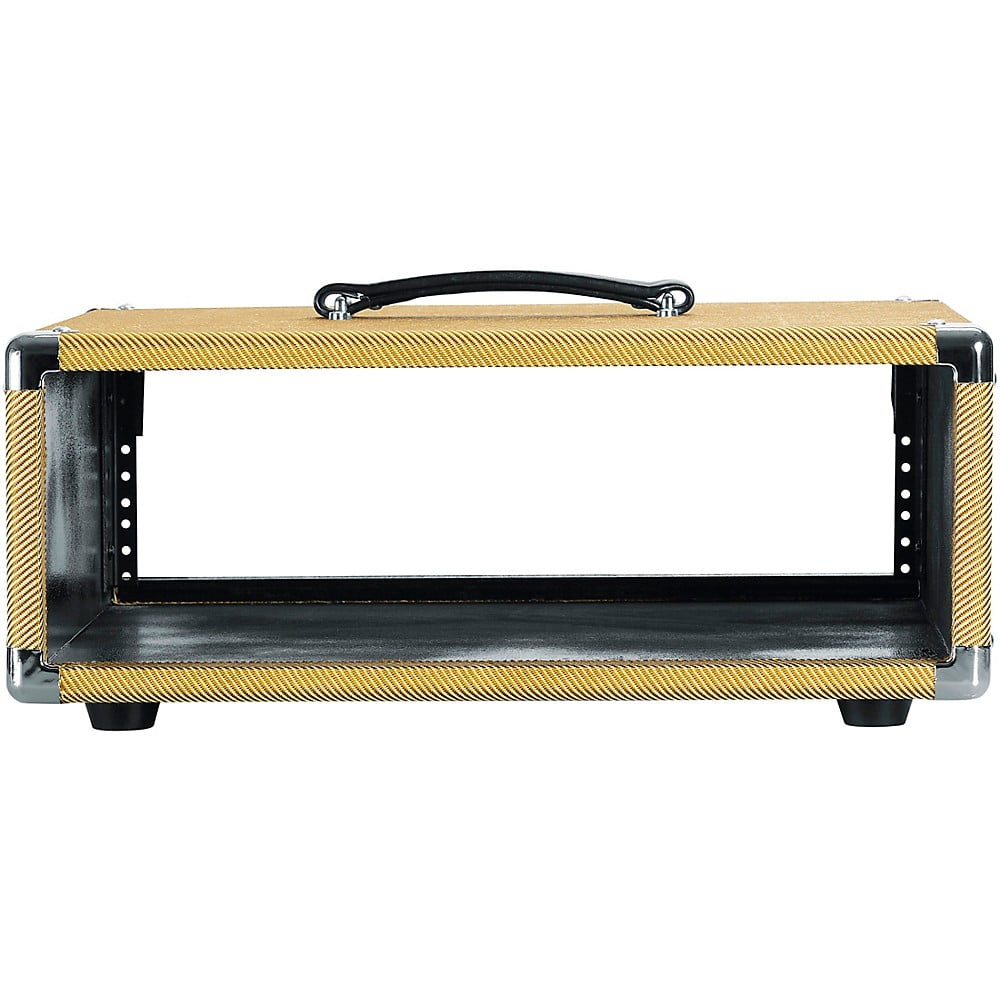 Gator GR-RETRORACK-3 Vintage 3U Amp Vibe Rack Case Tweed - Walmart.com