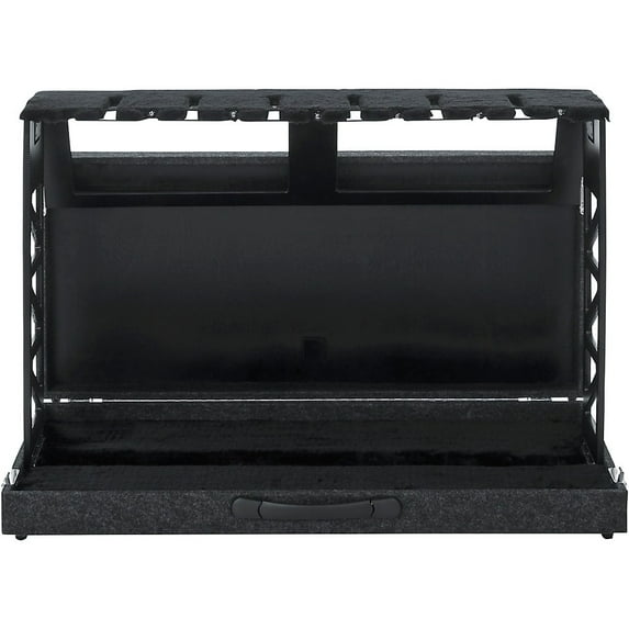 Gator GTRSTD6 Compact Rack Style Six (6) Guitar Stand that Folds into ...