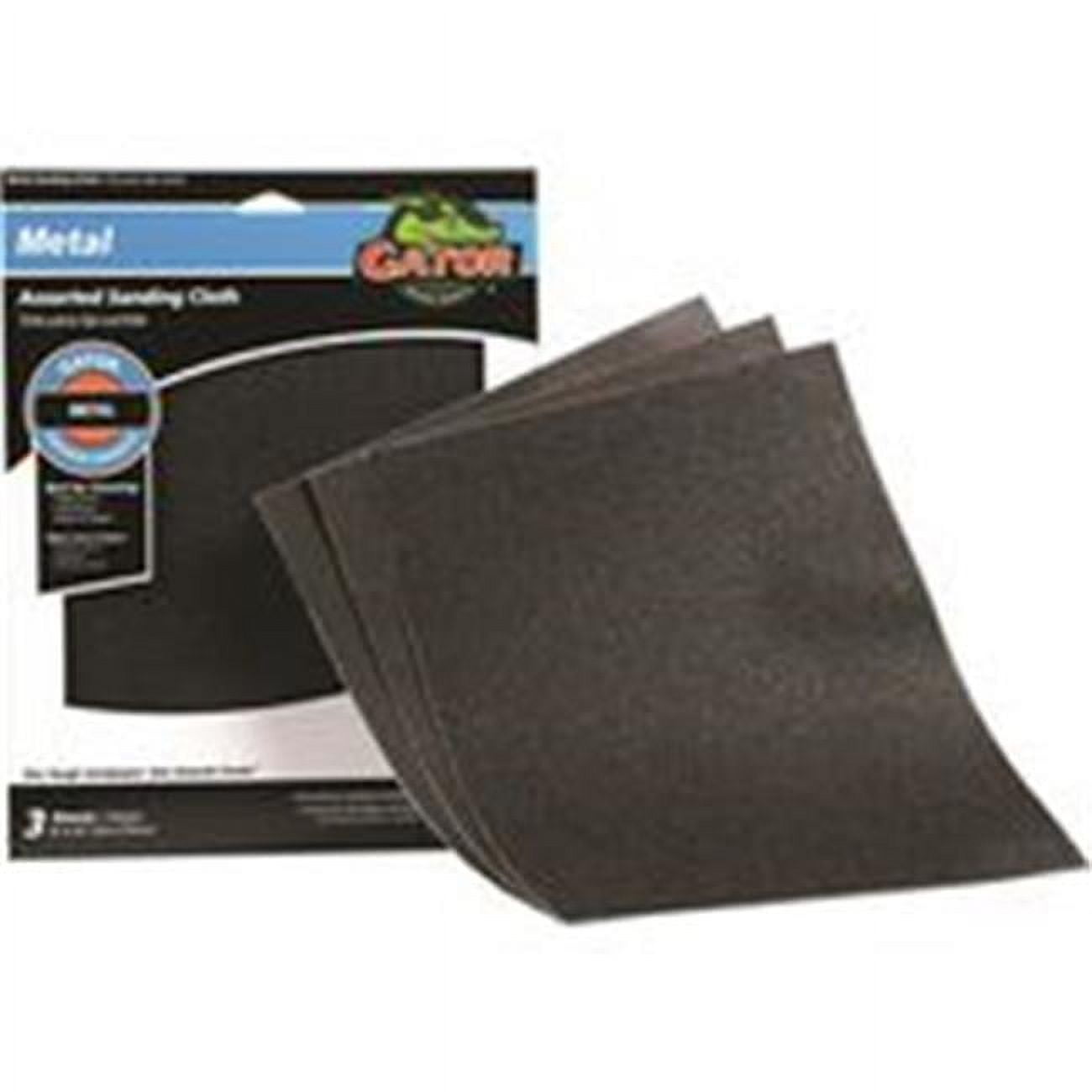 Gator Gator Sanding Sheet, 11 in. x 9 in., Assorted Grit - Walmart.com