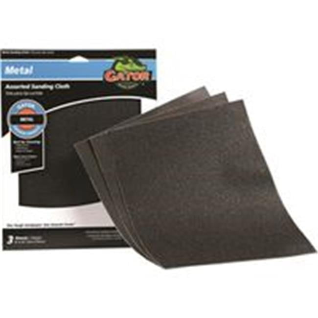 Gator Gator Sanding Sheet - Assorted Grit - 11 in. x 9 in. - Walmart.com