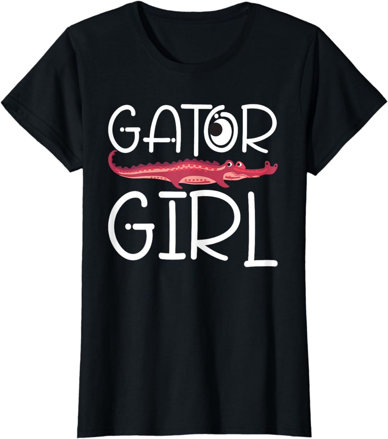 Gator Girl - Alligator Crocodile Zoo Animal Lover T-Shirt - Walmart.com