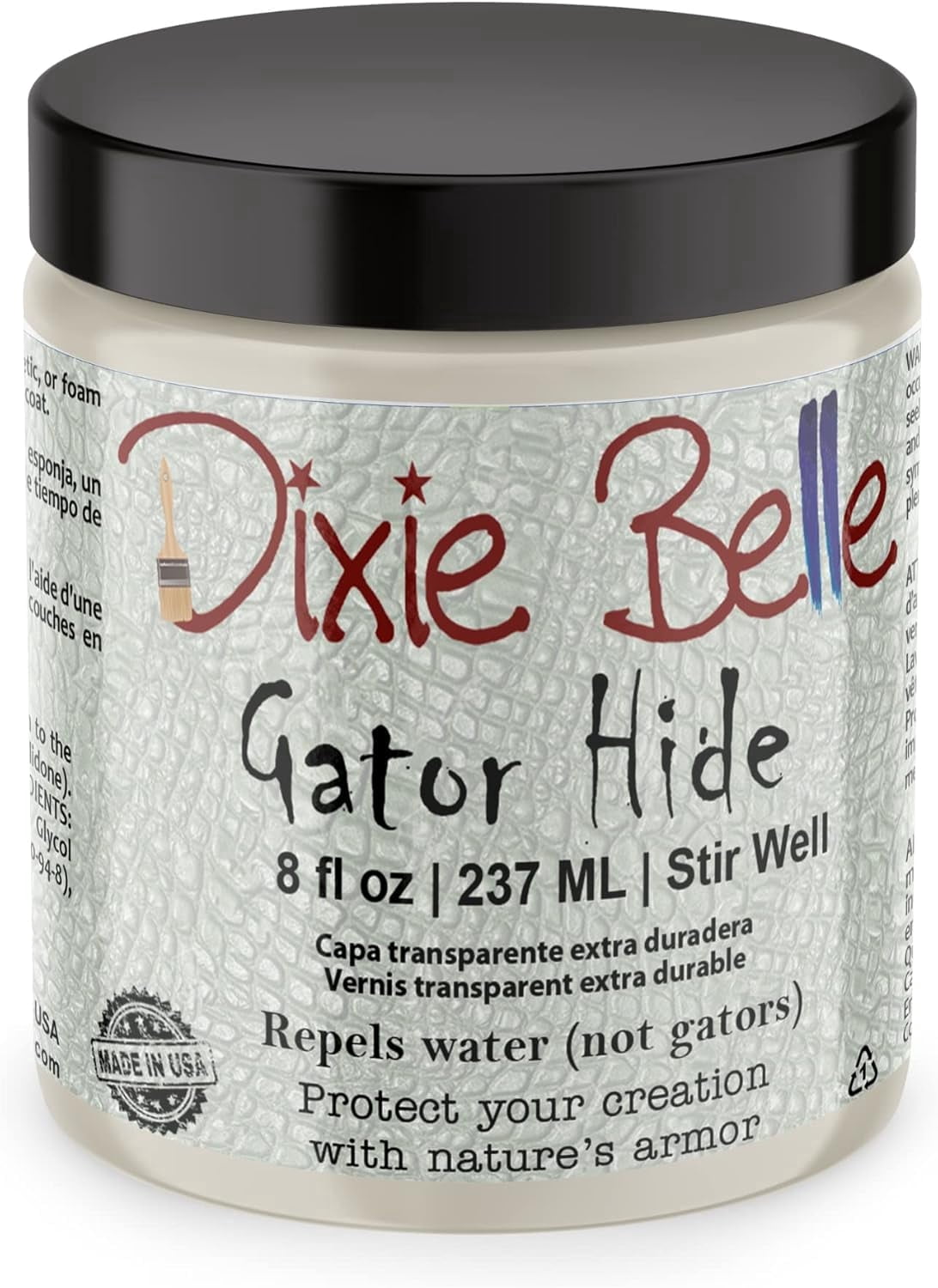 Gator Hide Top Coat! Dixie Belle Paint Company - Walmart.com