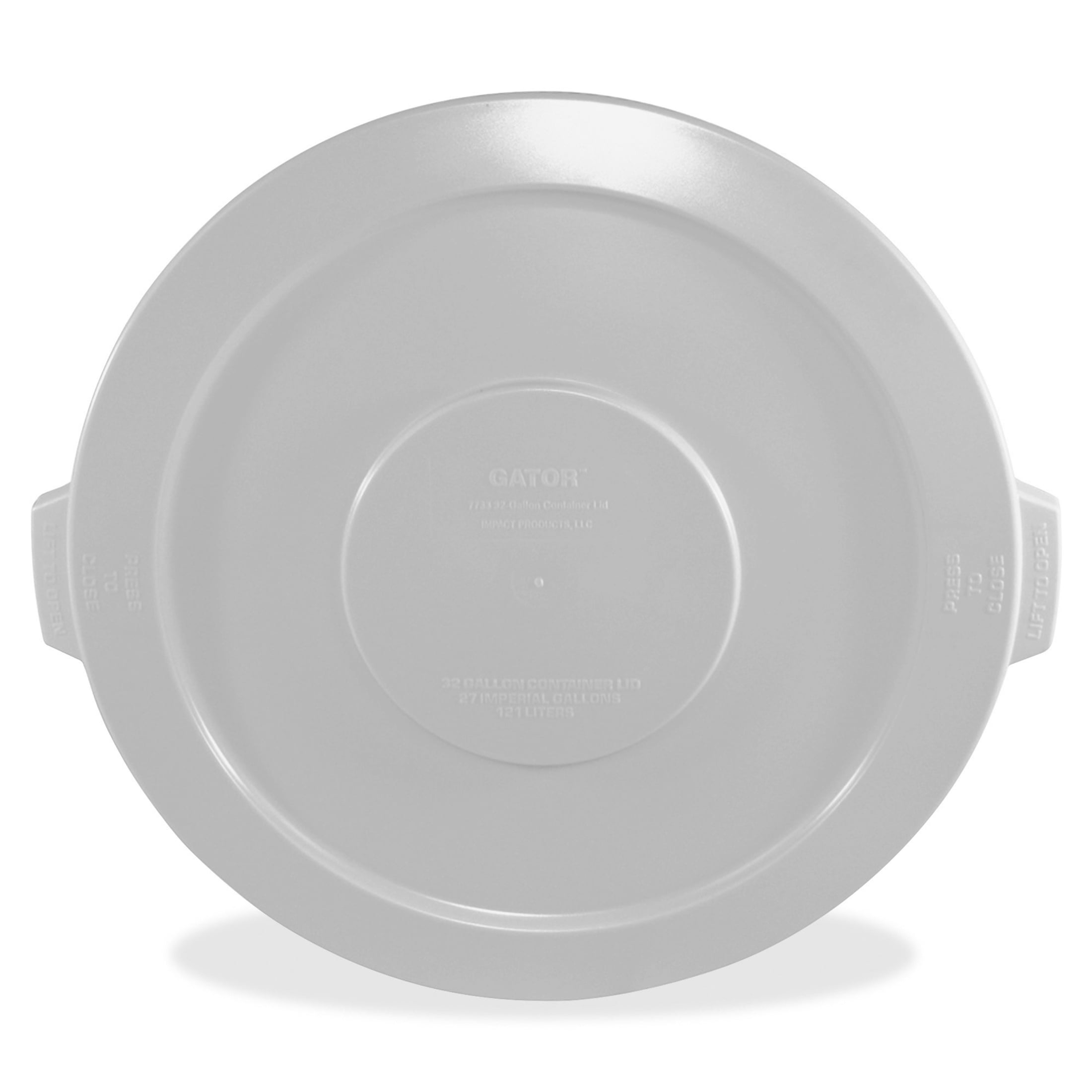 Gator, IMP77331, 32-gallon Container Lid, 1 Each, White - Walmart.com