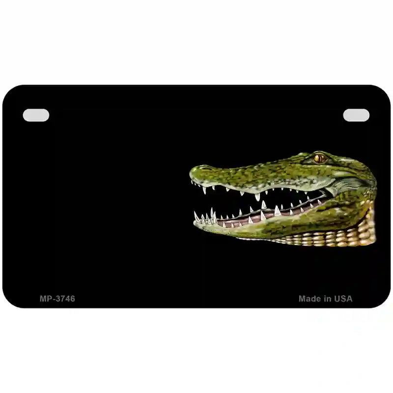 Gator Offset Metal Novelty License Plate 7" x 4" Motorcycle (MP ...