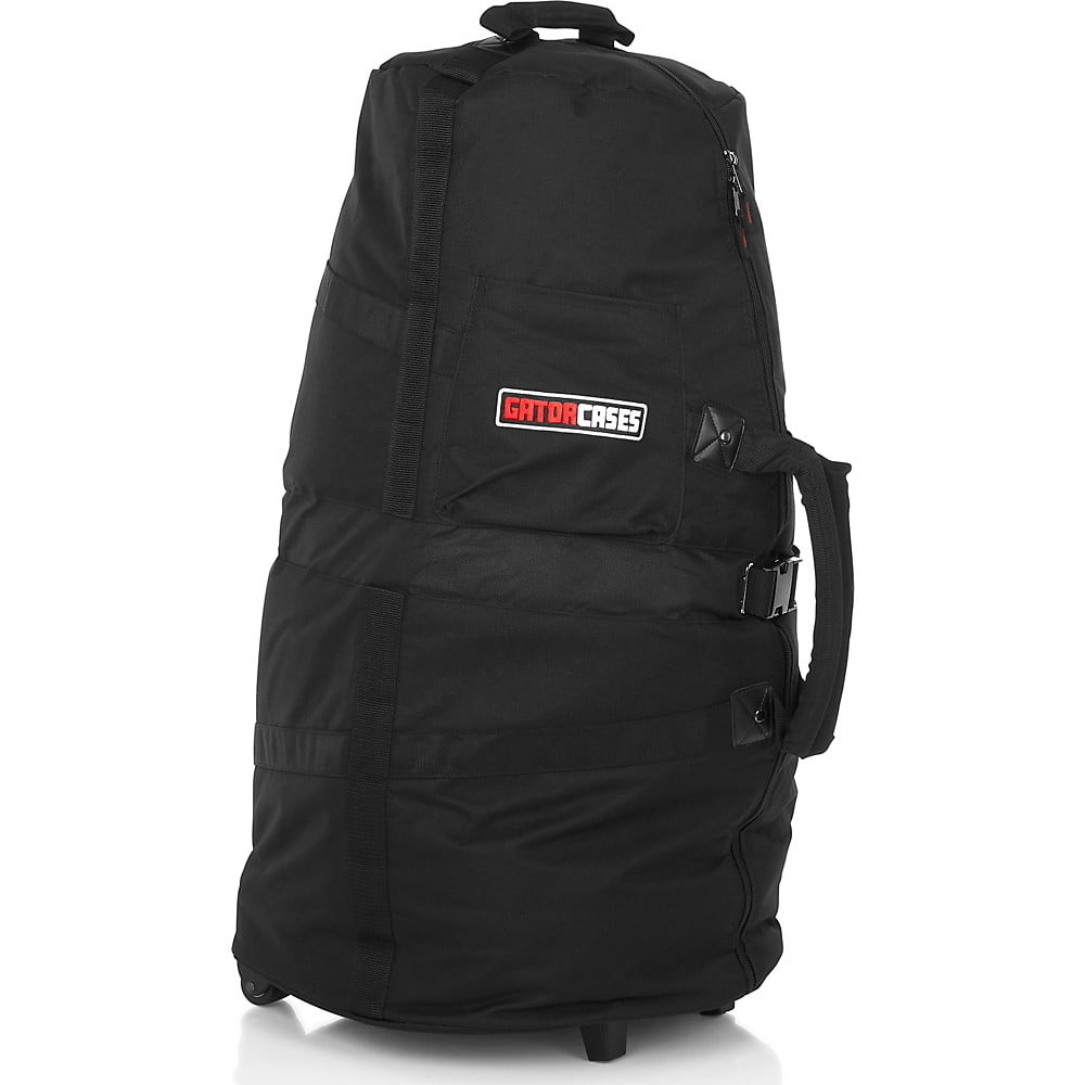 Gator Durable 600-Denier Nylon Padded Conga Bag with Wheels, Adjustable ...