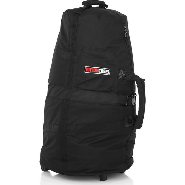 Gator Durable 600-Denier Nylon Padded Conga Bag with Wheels, Adjustable ...