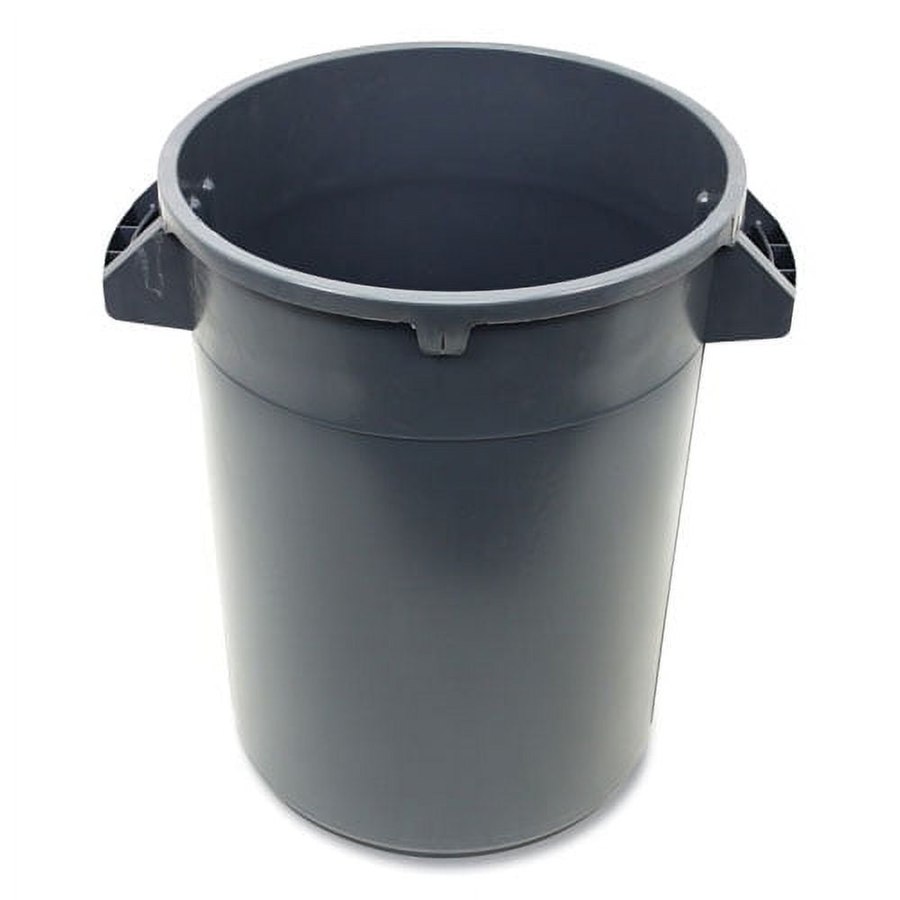 "Gator Plus Container, Round, Plastic, 32 Gal, Gray | Bundle of 2 Each ...