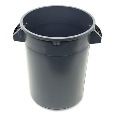 Genuine Joe Space-Saving Waste Container - 23 gal Capacity - Handle ...