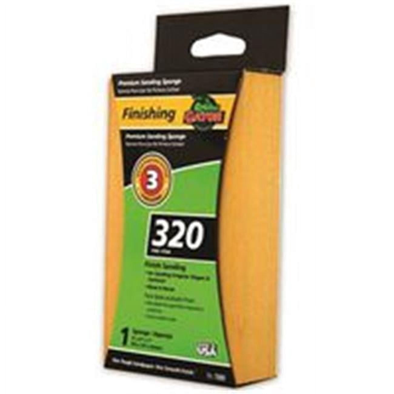 Gator Gator Premium 3-Step Sanding Sponge, Jumbo - 5 x 3 in. - 1 in. T ...