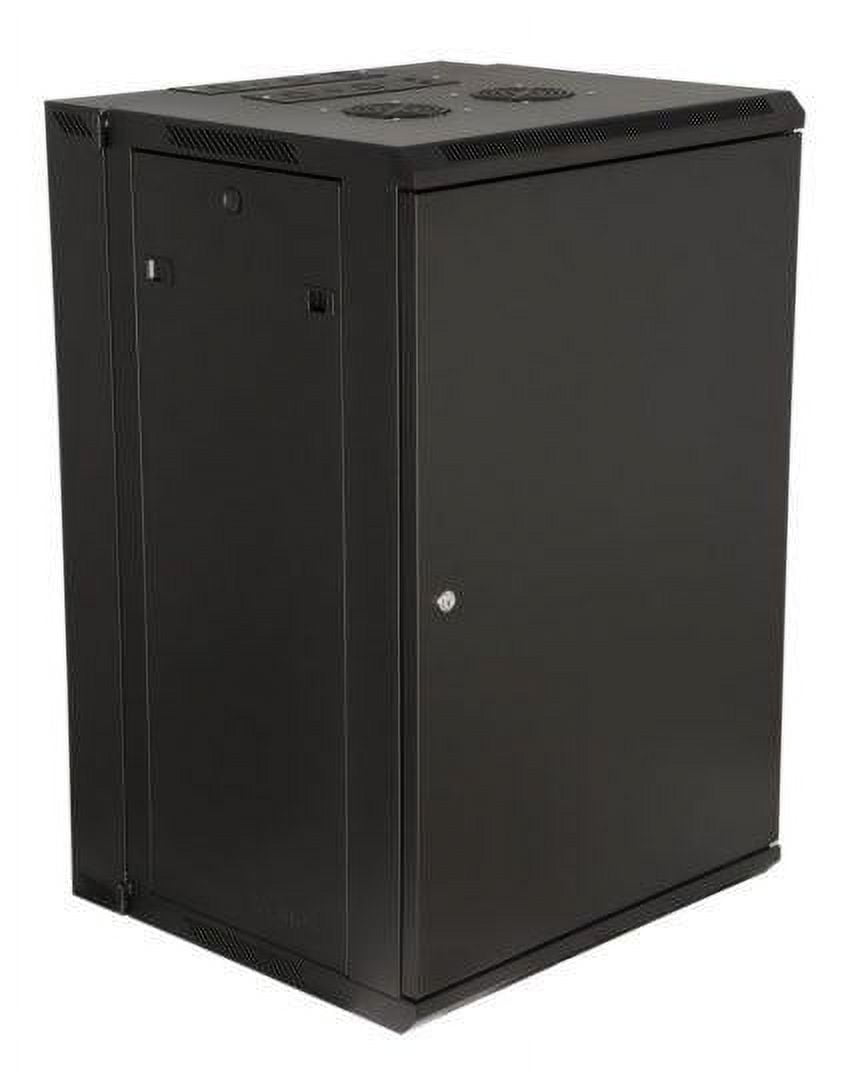 Gator Rackworks Sectional Wall Rack with Glass Door; 12U with 21 ...