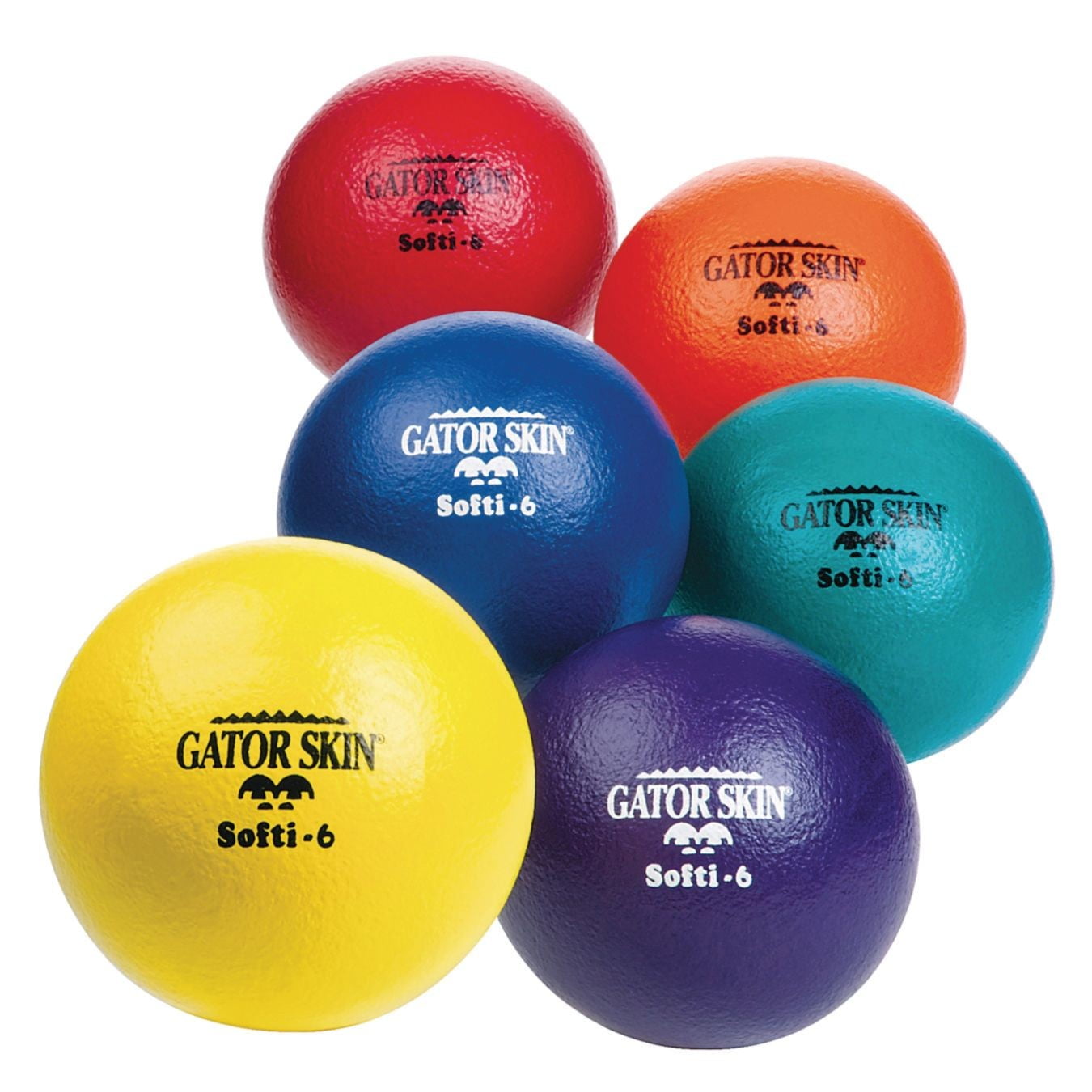 "Gator Skin® Softi-6 Foam Balls, 6"" (Set of 6)" - Walmart.com