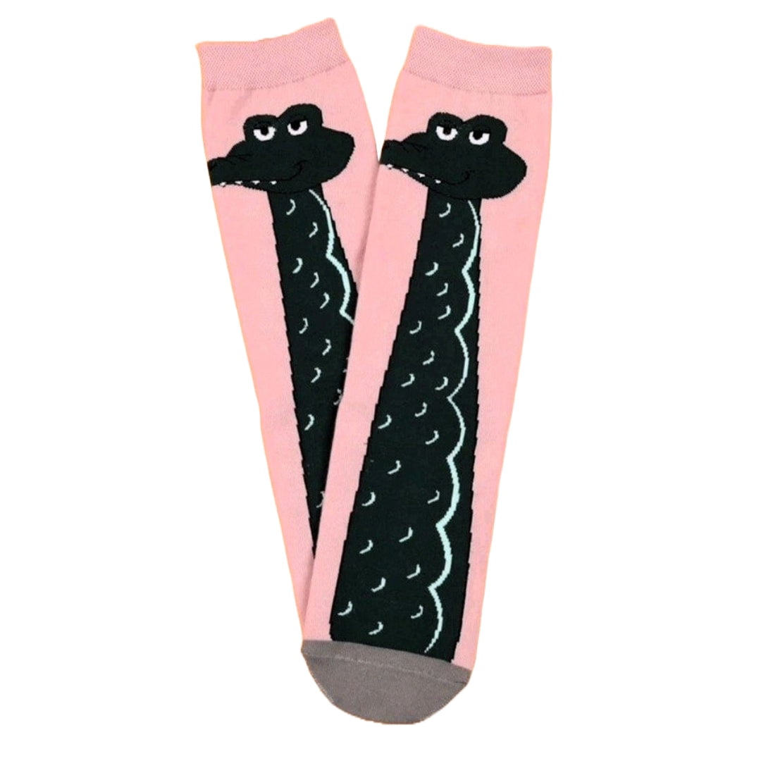 Gator Socks from the Sock Panda (Adult Medium - Women Shoe Sizes 5-10 ...