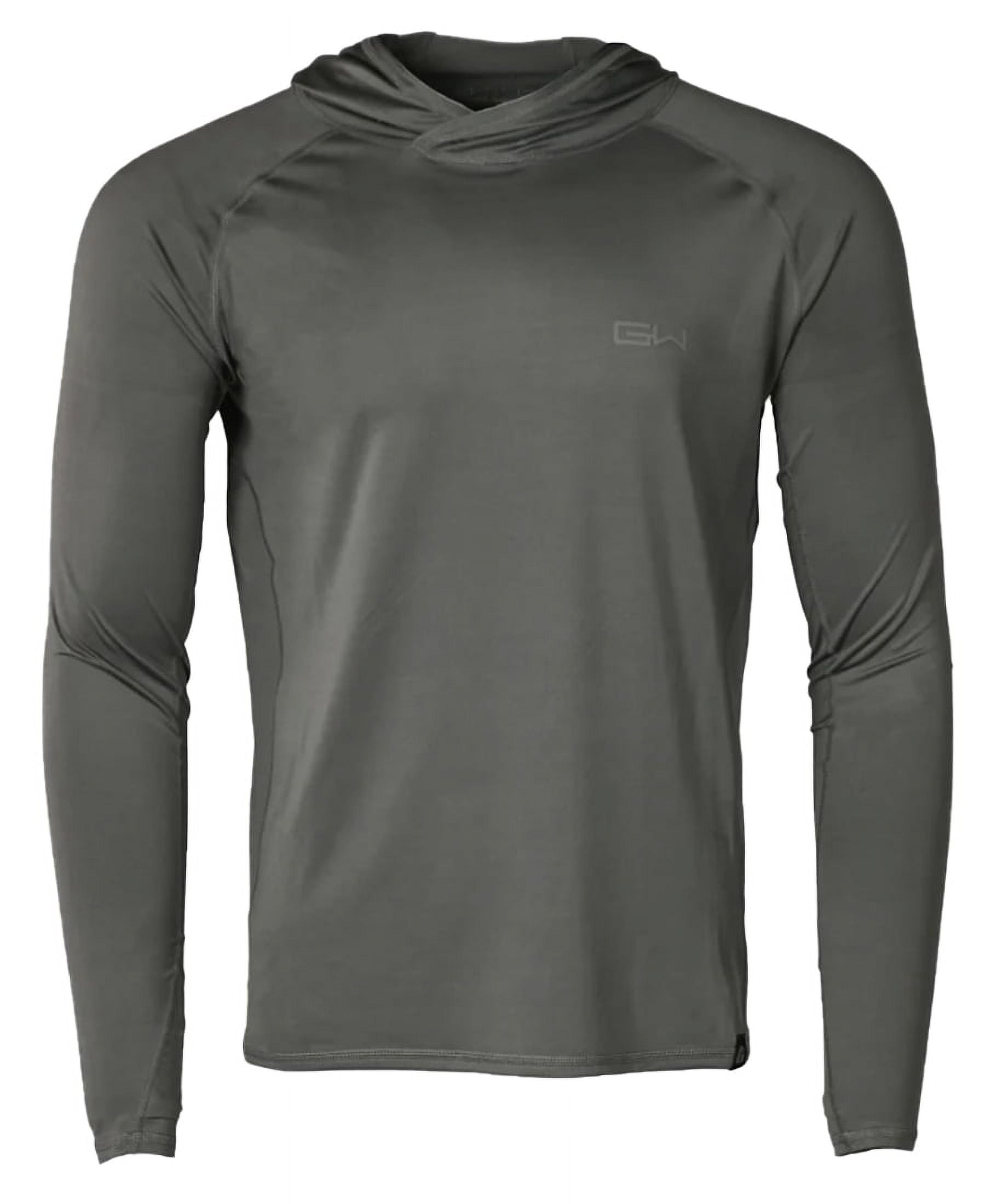 Gator Waders Men's Long Sleeve Performance Hoodie Sweatshirt - Walmart.com