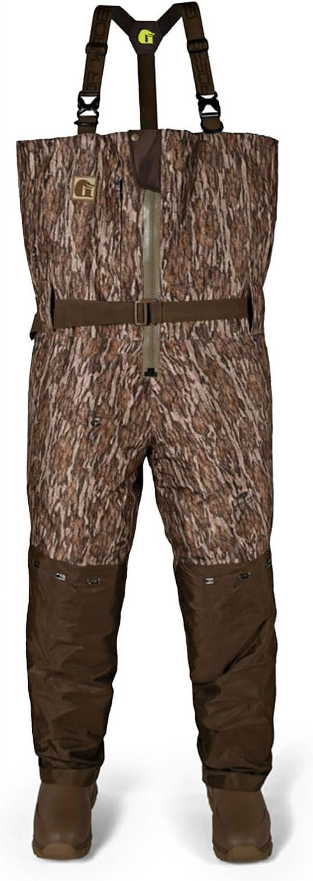 Gator Waders Men's Omega Uninsulated Zip Waders - Bottomland - Regular ...