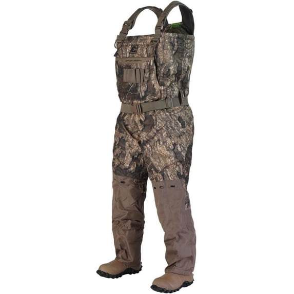 Gator Waders Men's Shield Insulated Waders with Boots Realtree Timber ...
