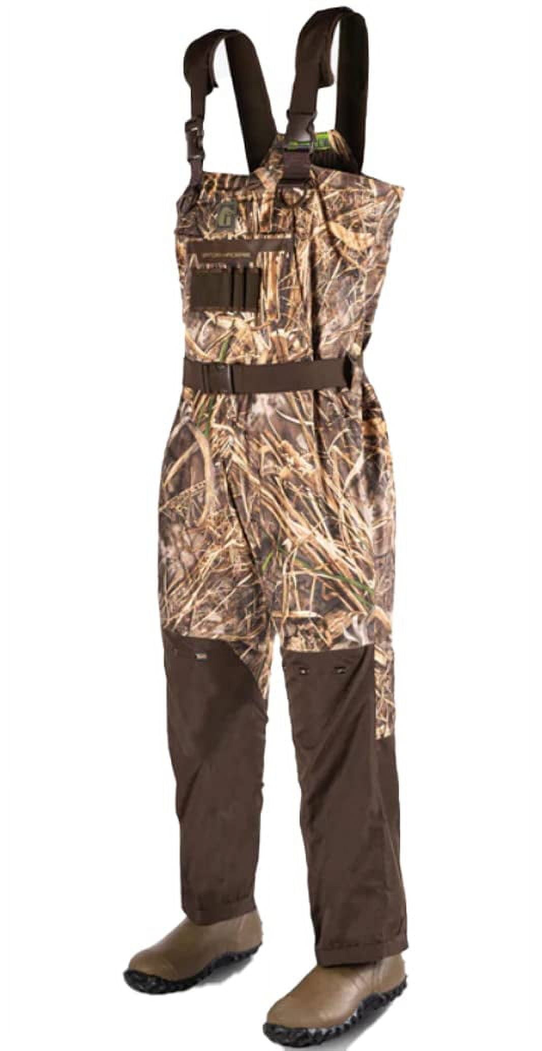 Gator Waders Shield Series Insulated Waders (Realtree Max-7, King 14 ...