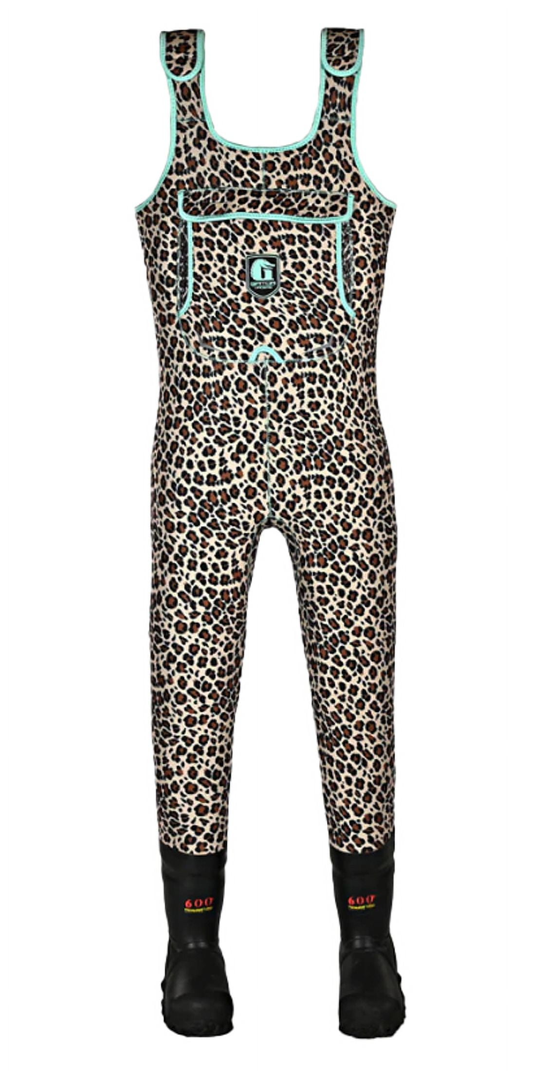 Gator Waders Women's Retro Waders Leopard Neoprene Waterproof Waders - Walmart.com