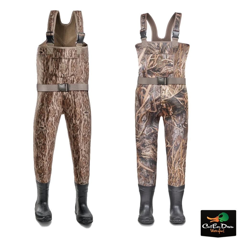 Gator Waders Youth Neoprene Boots Waterproof Fishing Waders, Mossy Oak ...