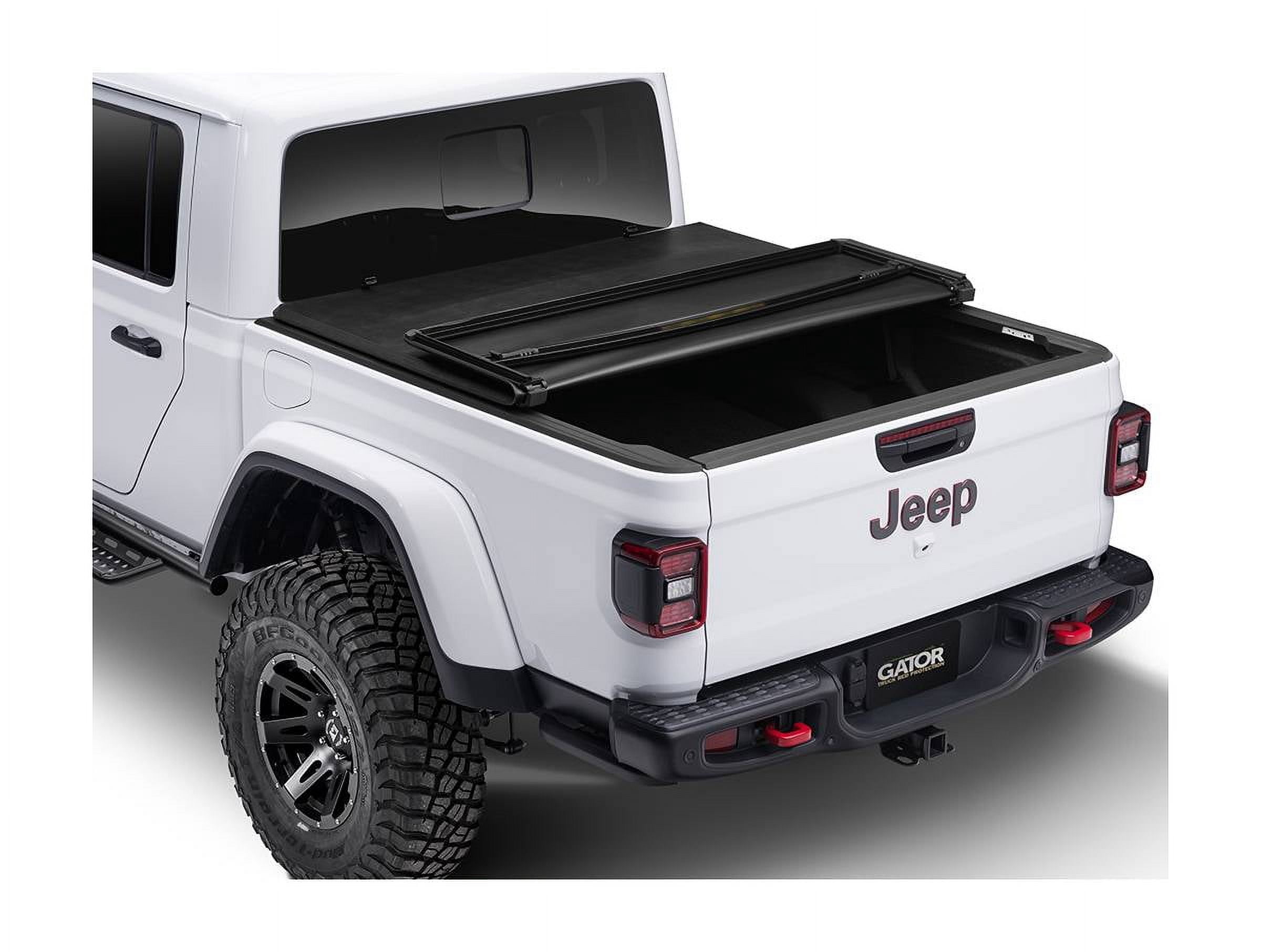 Gator Soft Tri-Fold Truck Bed Tonneau Cover w/Gear Straps 61701 Fits ...