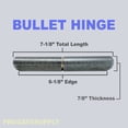 GatorPro 7" Bullet Hinge Weld on Lift Off Tear Drop for Gates / Metal ...