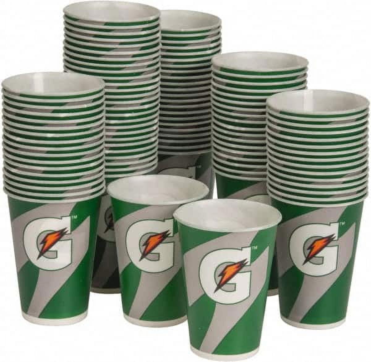 Gatorade 7 Ounce Flat Bottom Drinking Cup Paper, 2,000 Pieces - Walmart.com