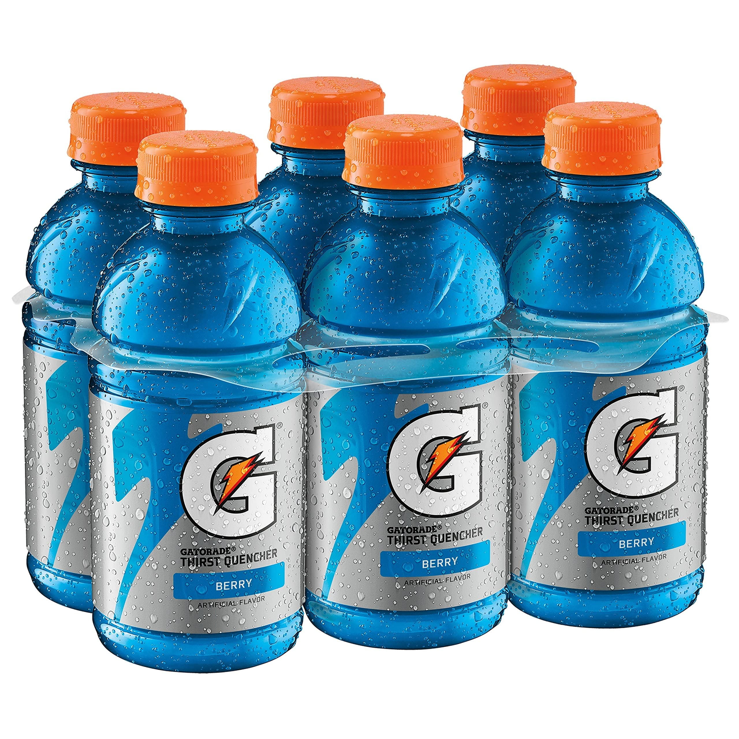 Gatorade Berry Thirst Quencher, 12 Fl Oz Bottles, 6 Pack Package May ...