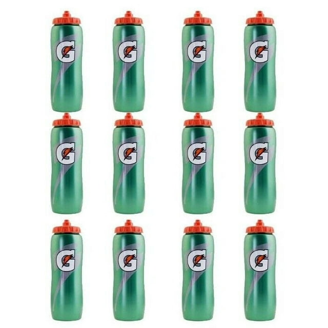 Gatorade 32 Oz Contour Squeeze Sports Drinking Bottles, BPA-Free ...