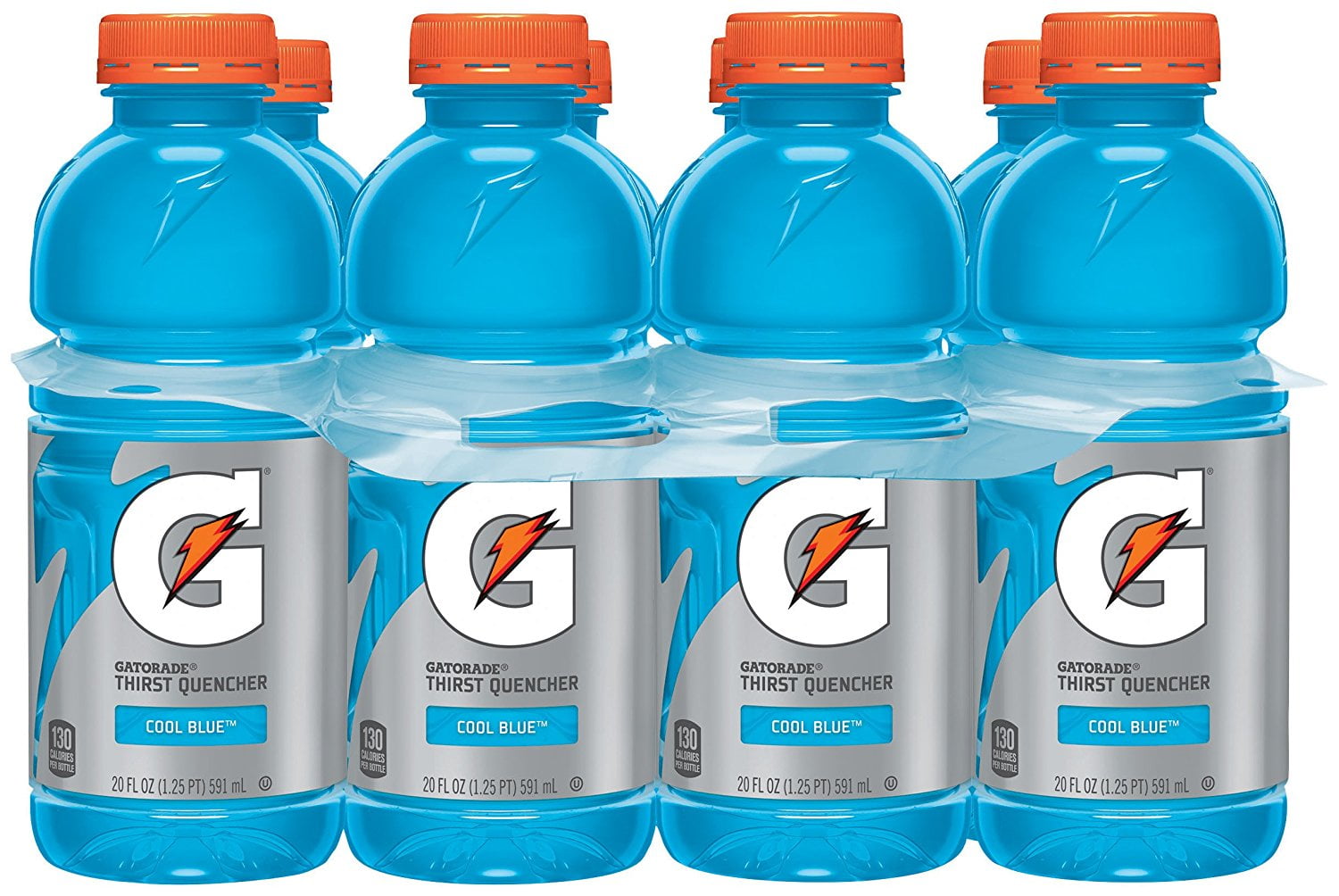 Gatorade Cool Blue Beverage - 591 ML X 12 Bottles - Walmart.com