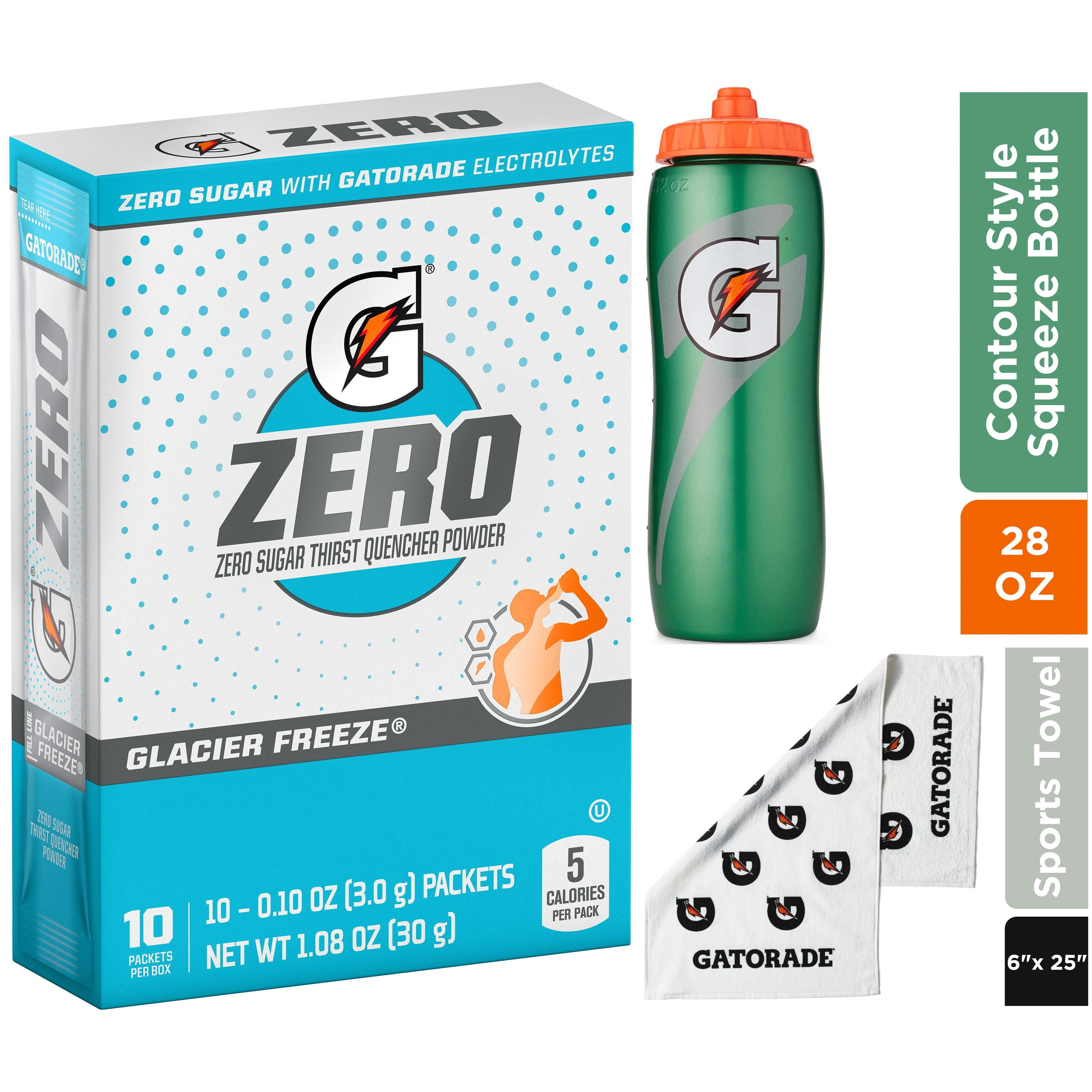 Gatorade Equipment Bundle: Gatorade Towel, Gatorade Squeeze Bottle, and ...
