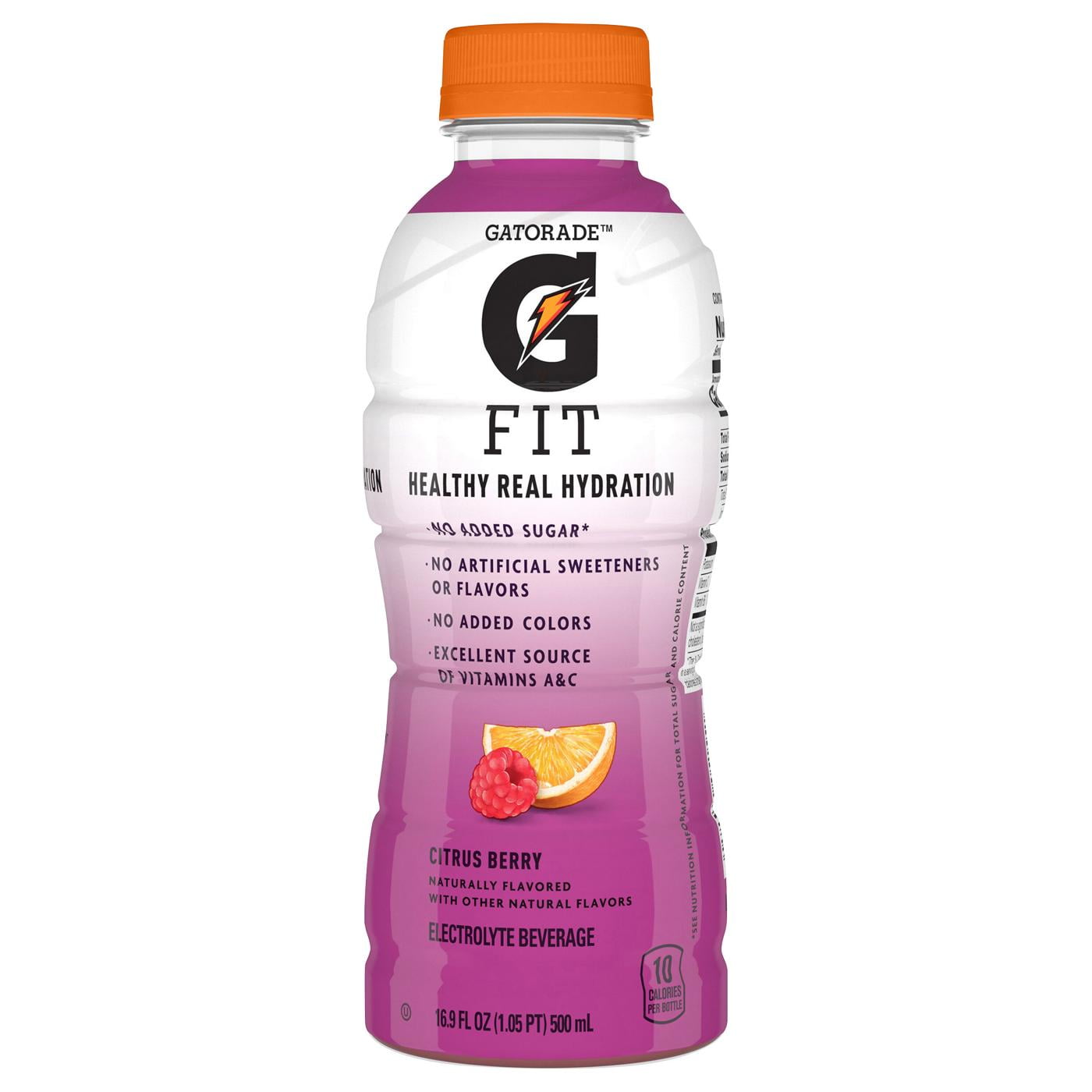 Gatorade Fit Citrus Berry Electrolyte Beverage 16.9 oz - Walmart.com