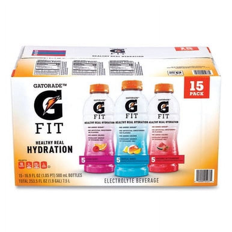 Gatorade Fit Electrolyte Beverage Variety Pack, Assorted Flavors, 16.9 ...