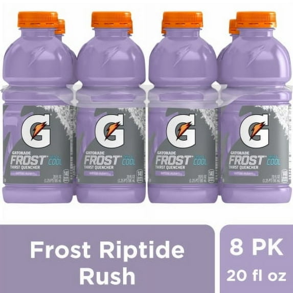 Gatorade Frost Purple Riptide Rush Sports Drink Multipack, 8 Bottles ...