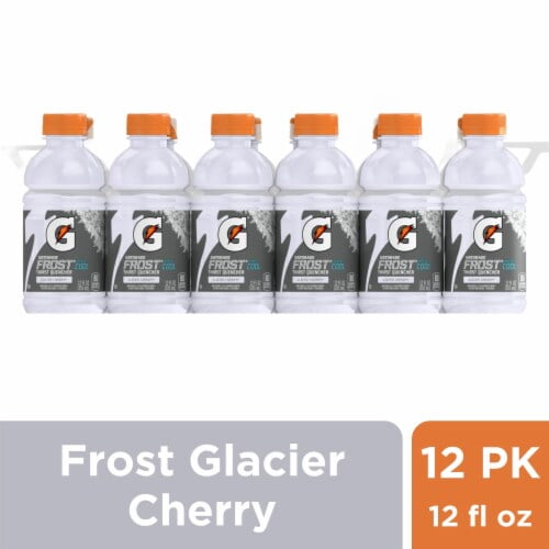 Gatorade Frost Glacier Cherry Sports Drink, Mini Bottles, 12 Pack, 12 ...