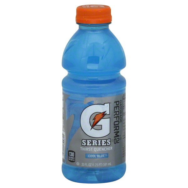 Gatorade G Series Cool Blue Thirst Quencher, 20 oz (Package May Vary ...
