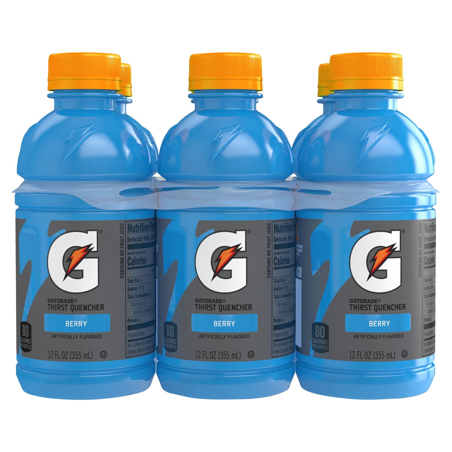 Gatorade G Series Thirst Quencher Berry 6pk-12oz. - Walmart.com