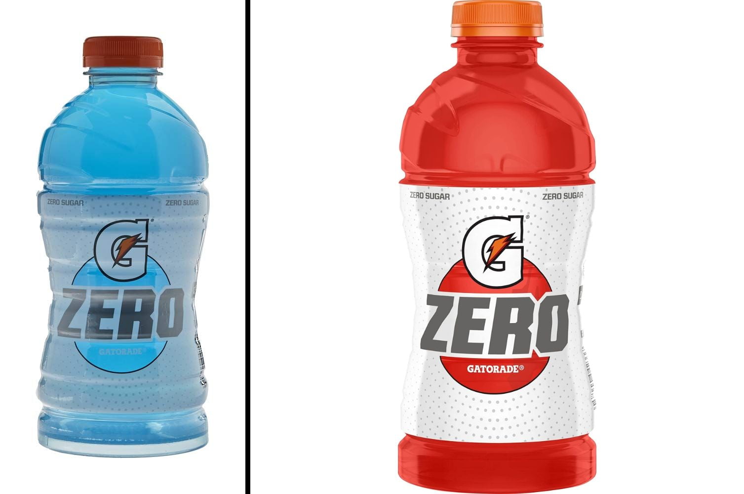 Gatorade G Zero Fruit Punch 28 fl oz & G Zero Cool Blue 28 fl oz ...