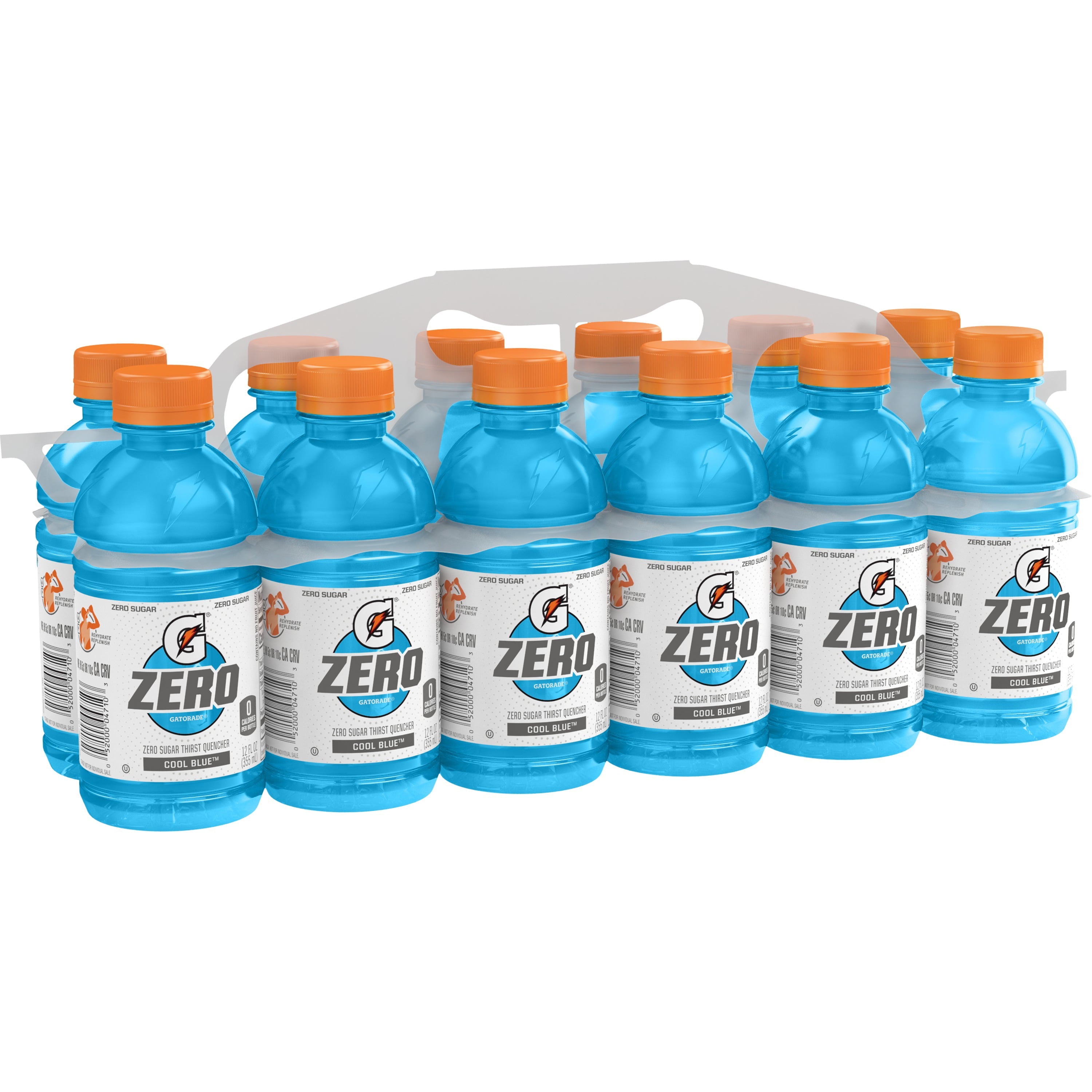 G Zero Gatorade G Zero Sugar Cool Blue Sports Drink, 12 Oz, New