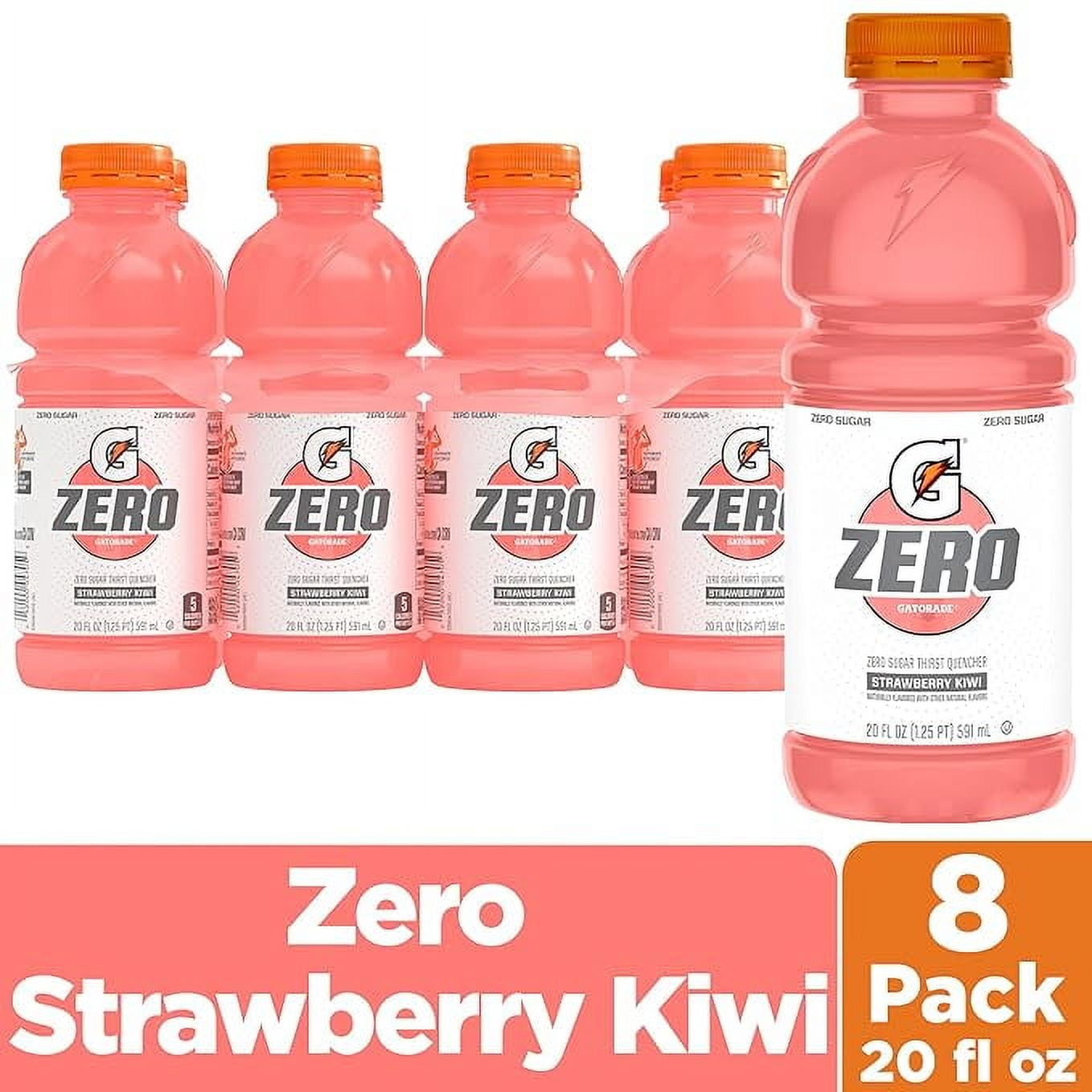 Gatorade G Zero Sugar Sports Drink, Strawberry Kiwi Flavor, 20 Fl Oz ...