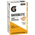Gatorade Gatorlyte Rapid Rehydration Powder, Orange, 0.52 oz, 6 Pack ...