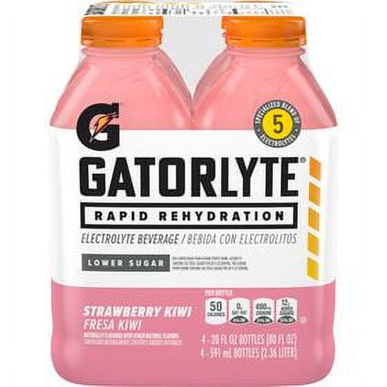 Gatorade Gatorlyte 4 Pack Rapid Rehydration Strawberry Kiwi Sports ...