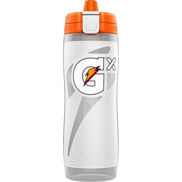 Gatorade Gx Hydration System, Non-Slip 30oz Squeeze Bottle - White ...