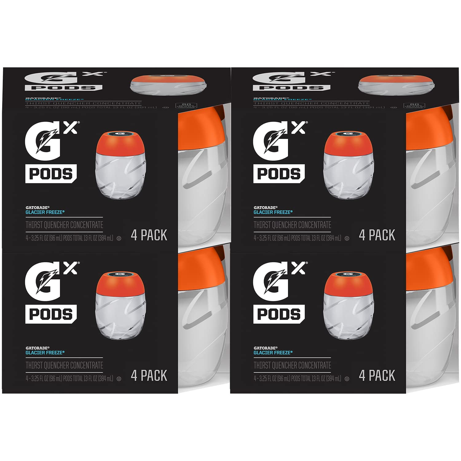 Gatorade Gx Hydration System, Non-Slip Gx Squeeze Bottles & Gx Sports ...