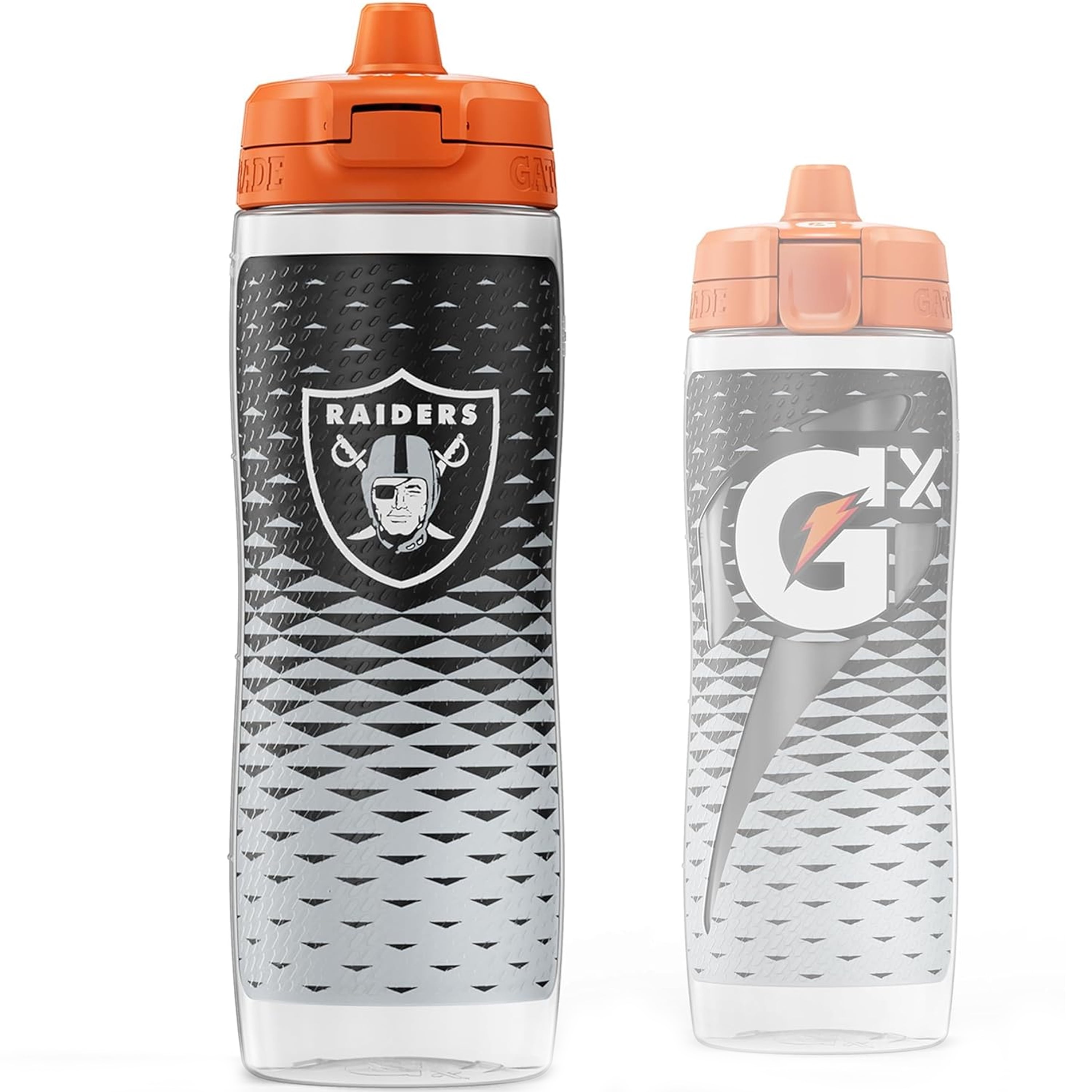 Gatorade Gx NFL Las Vegas Raiders Non-Slip Squeeze Bottles, 30 fl oz ...