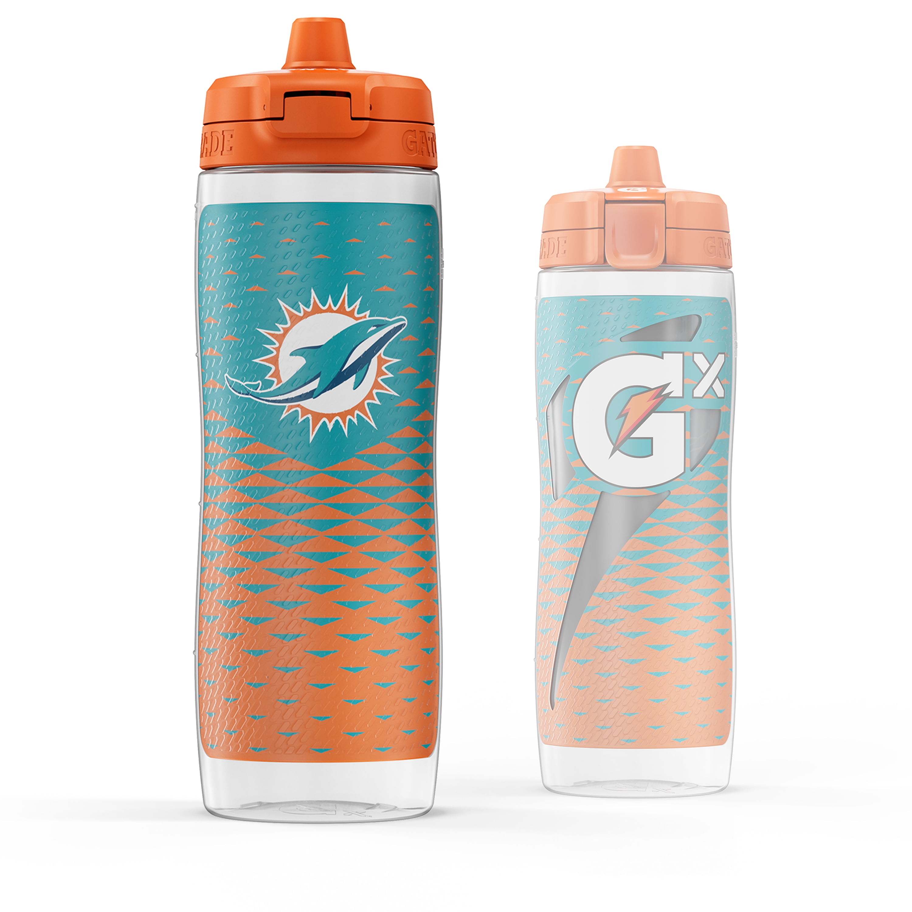 Gatorade Gx Miami Dolphins NFL Water Bottle, 30 fl oz, 1 Count ...