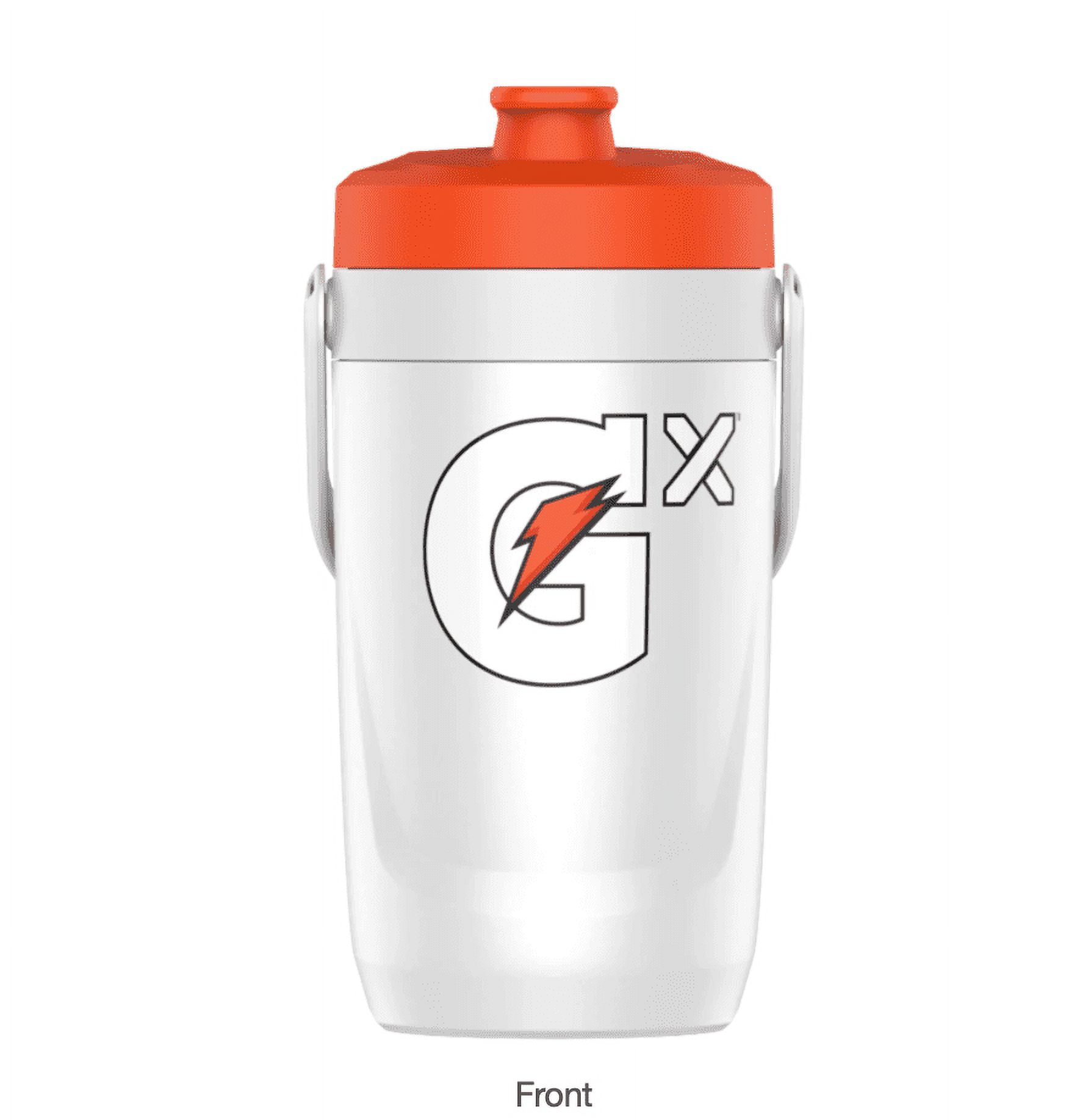 Gatorade Gx Large 64oz Performance Drink Bottle with Pods, White Orange ...