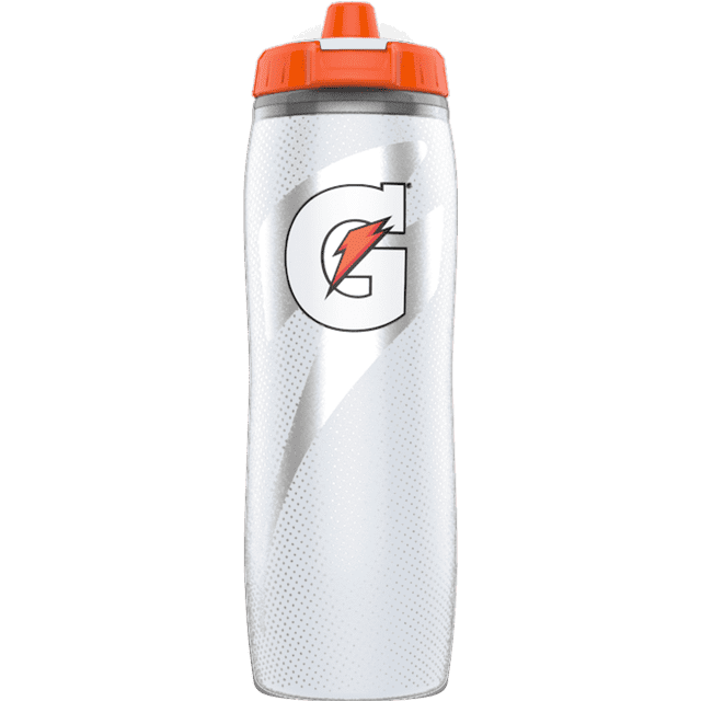 Gatorade Insulated 30oz Squeeze Bottle - White - Walmart.com