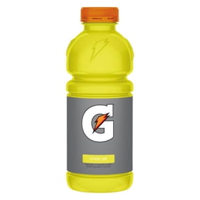 Gatorade Yellow Lemon Lime Sports Drink, 12 Mini Bottles, 12 fl oz ...