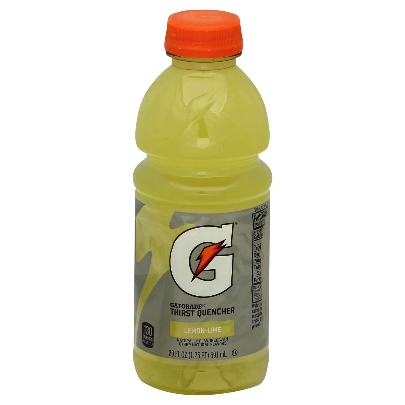 Gatorade Lemon-Lime Thirst Quencher 20 oz - Walmart.com